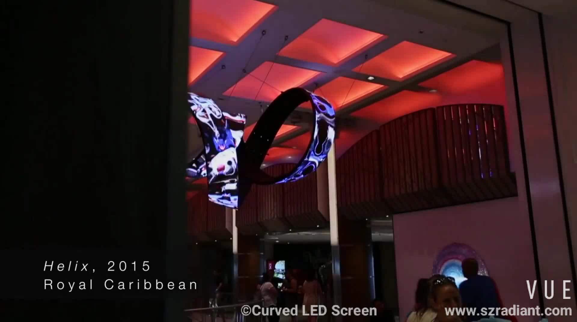 New Style Flexible Customized P6 Multi-color Ceiling Hanging Creative ...