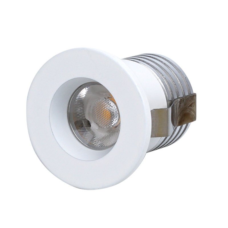 黑色迷你led小射灯满天星空顶天花灯1W3W开孔3公分30mm聚光15度_虎窝淘