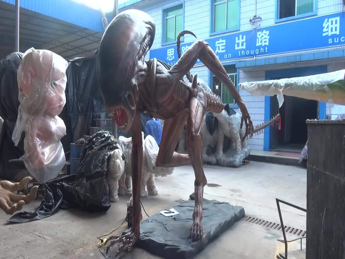 Customized Animatronic Realistic Monster Alien Xenomorph Life Size ...