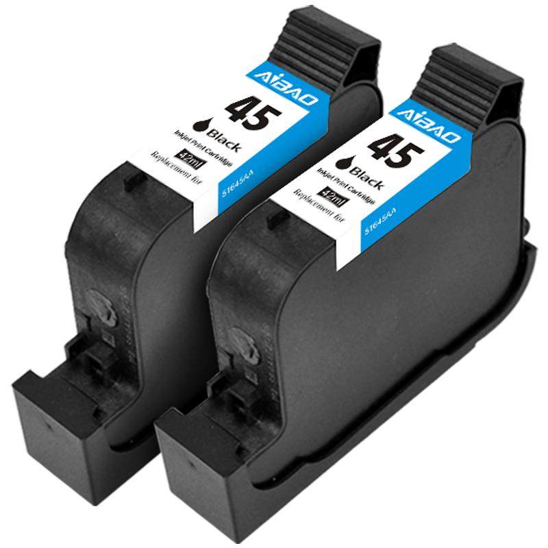 艾宝兼容惠普HP45A墨盒服装cad45绘图仪喷码机HP1280 51645专业墨盒架唛机大容量墨盒_虎窝淘