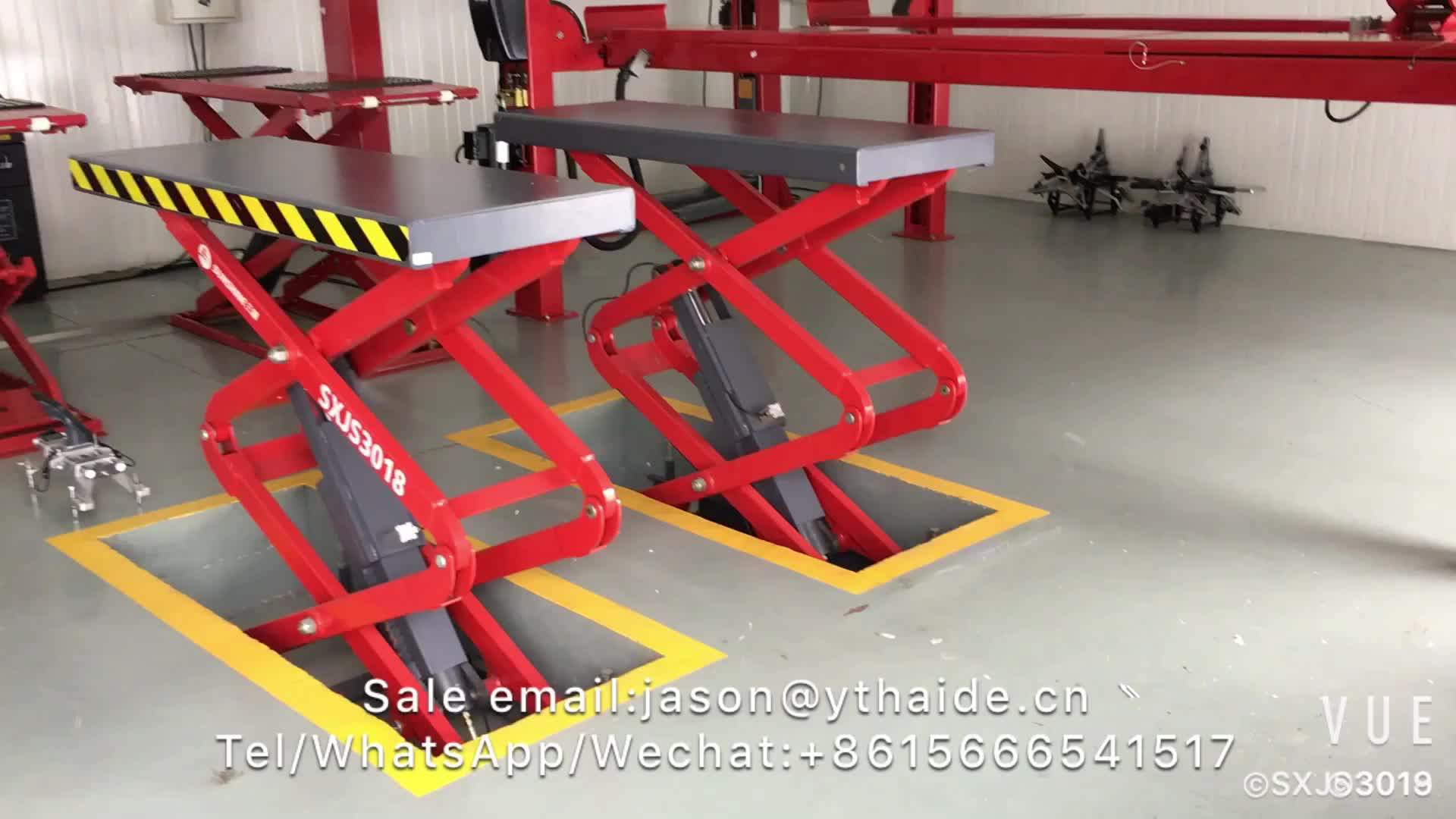 5.0t 4-post Hydraulic Car Lift With Ce,Alignment Lift,Hydraulic Lifts ...