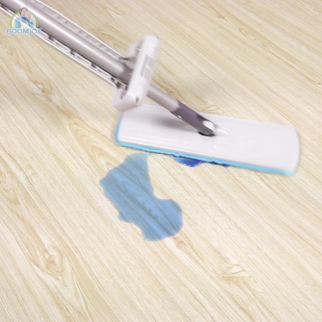 Hand Free Self Squeeze Easy Floor Cleaning Mop Microfiber Cleaning Flat ...