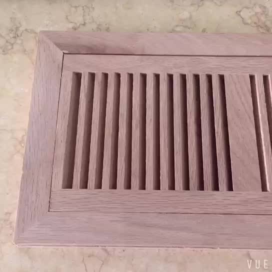 4x12 2wfm Air Diffuser Air Vent Flush Mount Wooden Floor Air Grille ...