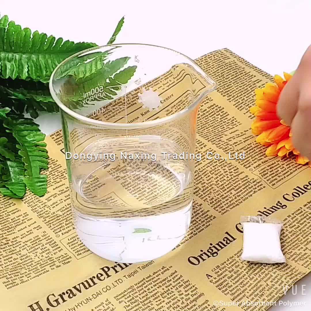 Hydrogel Powder Pva Water Soluble Sap Super Absorbent Polymer Sachets ...