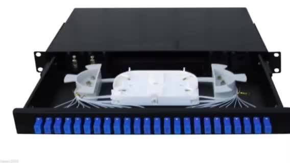 Oem 3u 144 288 Cores Port Fiber Optic Patch Panel/odf For Data Center ...