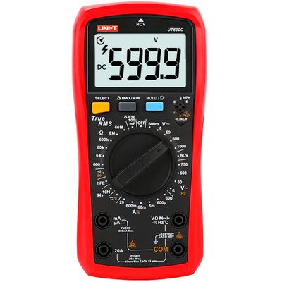 优利德数显式万用表测电压电流表