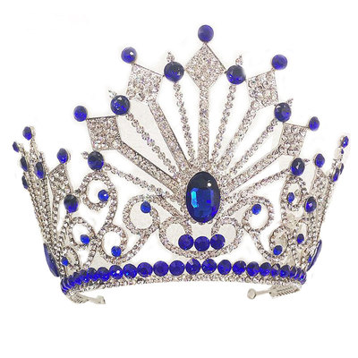 欧美新娘加冕皇冠走秀公主