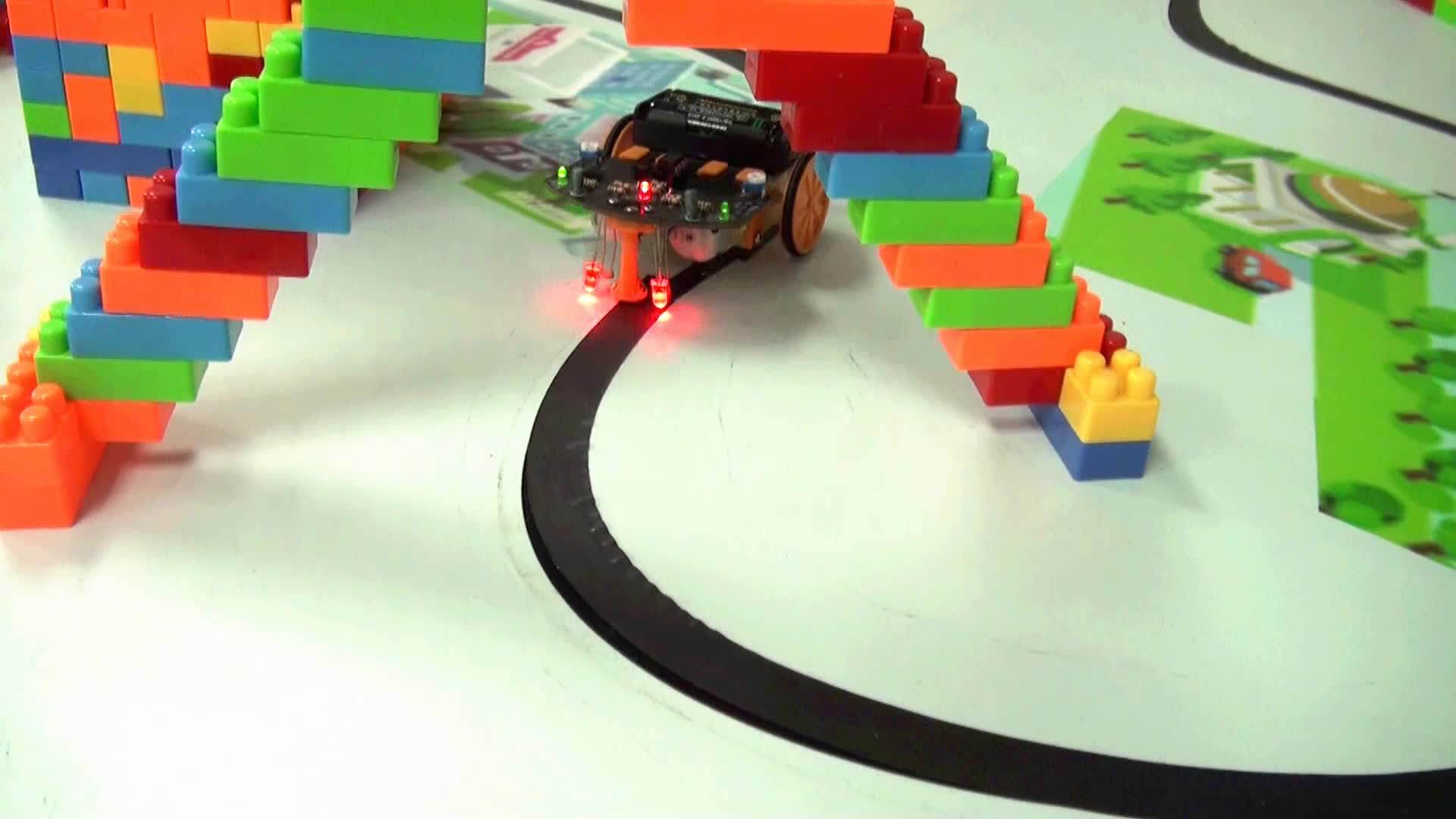 Tracking Diy Robot Car Electronic Assembly Diy Kit With Gear Motor ...