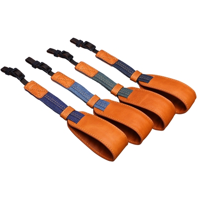 适用索尼微单相机牛皮真皮腕带