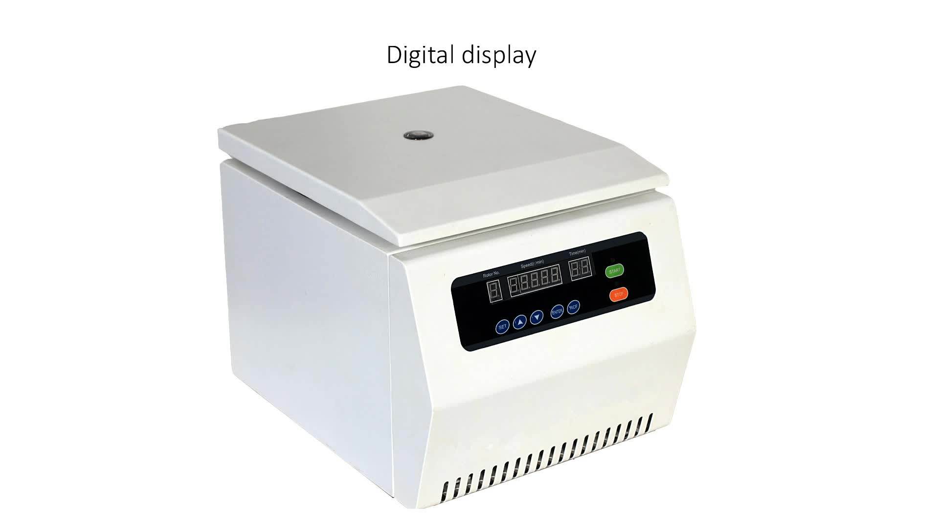 High Speed Laboratory Research Centrifuge Machine Compact Centrifuge ...