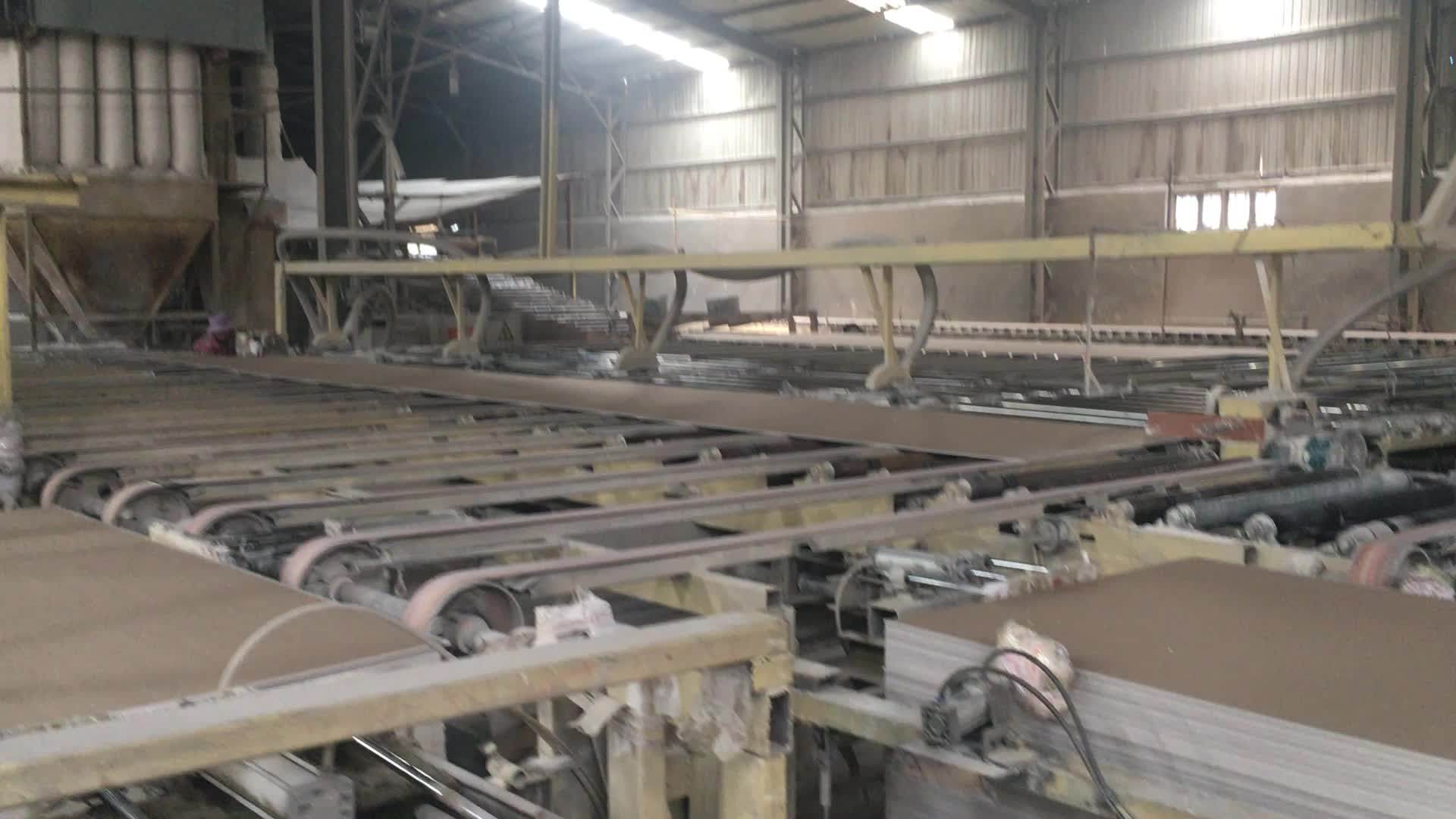 Standard /common Gypsum Board Export 1200x2400x9mm/12 Mm For Ceiling ...