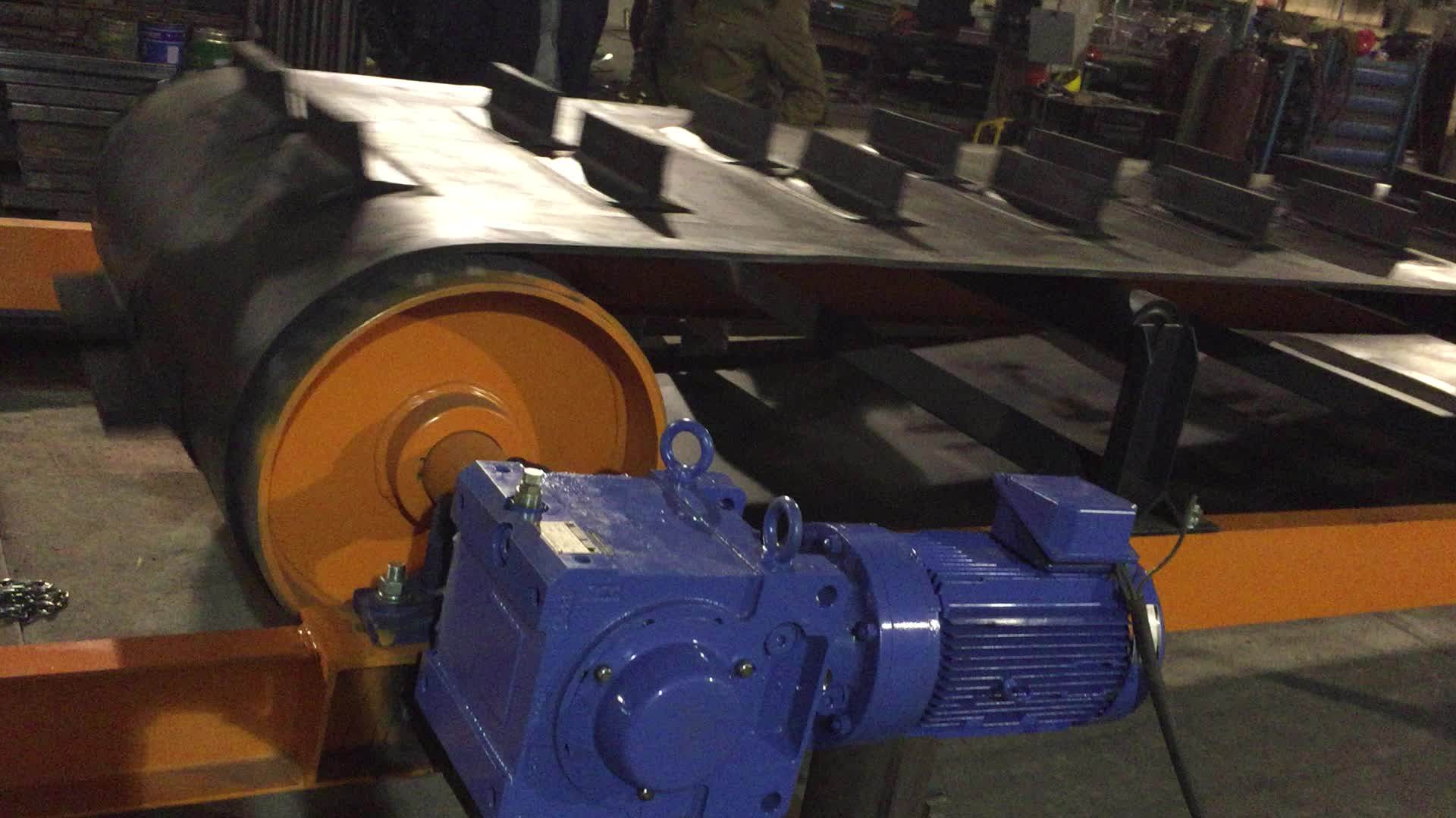 Flat Belt Drive Pulley For 800mm Coal Mining Belt Conveyor - Buy Belt ...