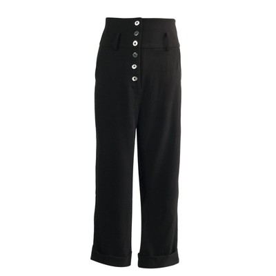 依慕云百搭高腰阔腿长裤休闲裤