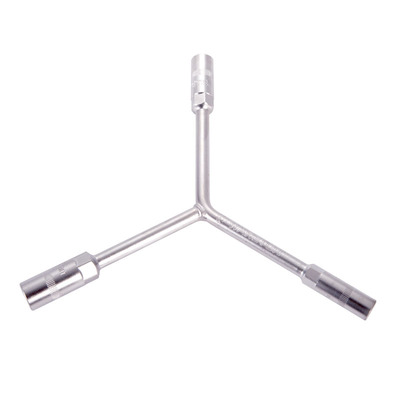 T型套筒扳手丁字杆三叉套筒三头扳手外六角扳汽修汽保工具沃尔顿