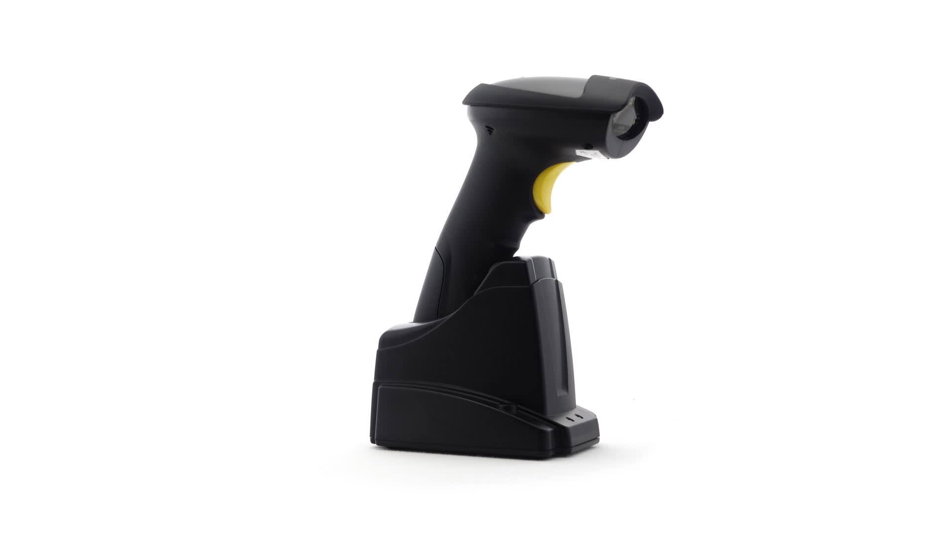 New Product Long Range Laser Bar Code Reader 1d Handheld Wireless ...