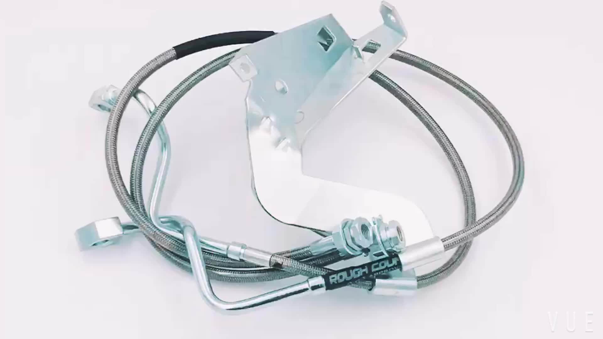 Dot Approved Sae J1401 Stainless Steel Wire Braided Brake Tube And ...