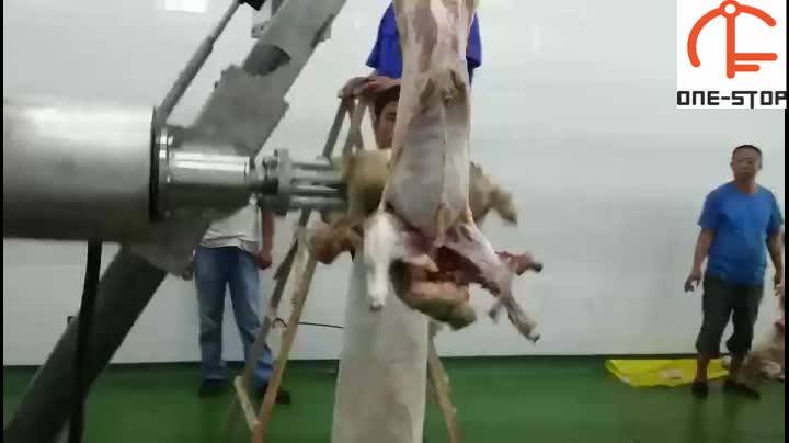 Halal Killing Box Lamb Abattoir Machine Sheep Slaughtering Line ...