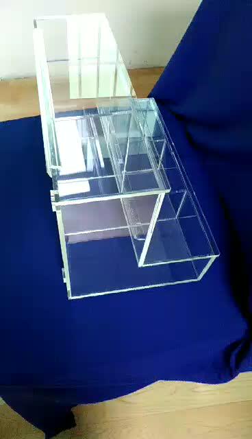 Clear Acrylic Pick And Mix Gravity Feed Dispenser Candy Sweet Holder ...