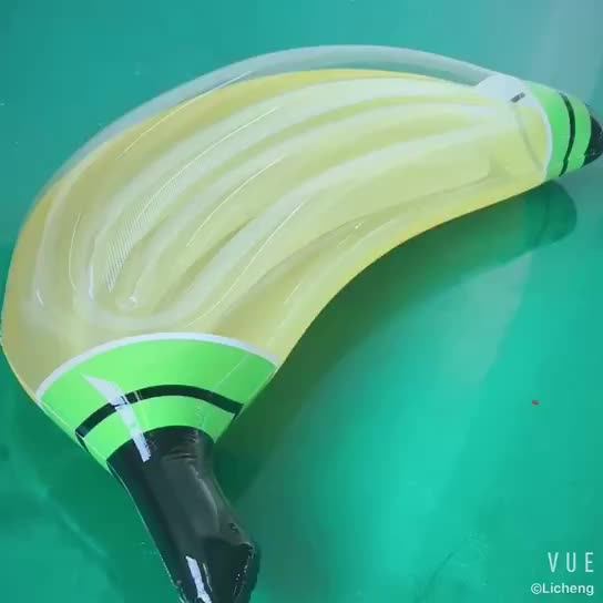 High Quality Pvc Beach Large Inflatable Water Banana Pool Floats For ...