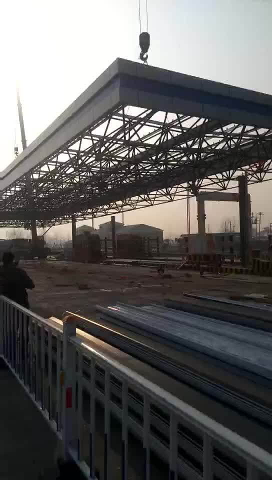 Steel Structure Gas/petrol Station Shed Construction Design - Buy Steel ...