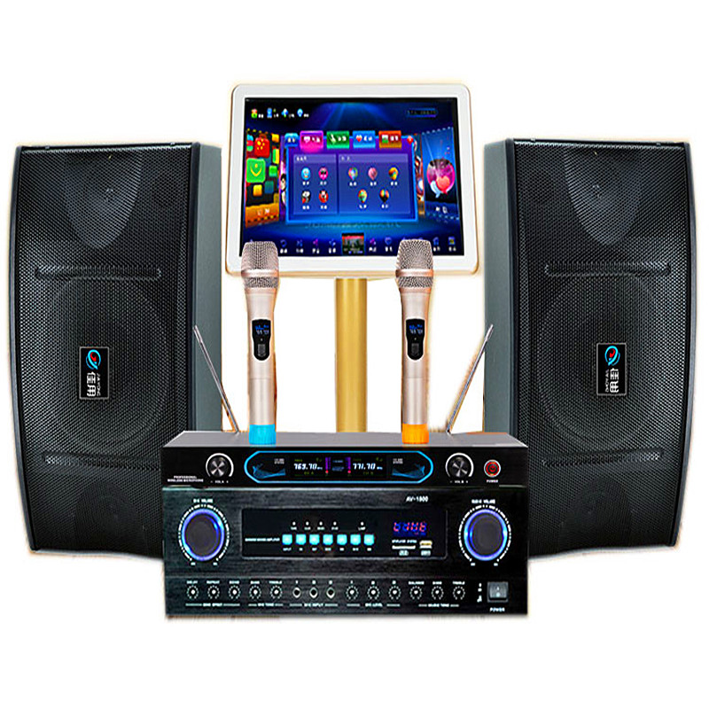 T家庭KTV点歌机一体机KTV音响套装家用点歌机套装卡拉OK歌套装_虎窝淘