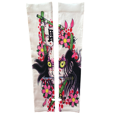 防晒纹身冰袖防紫外线袖套