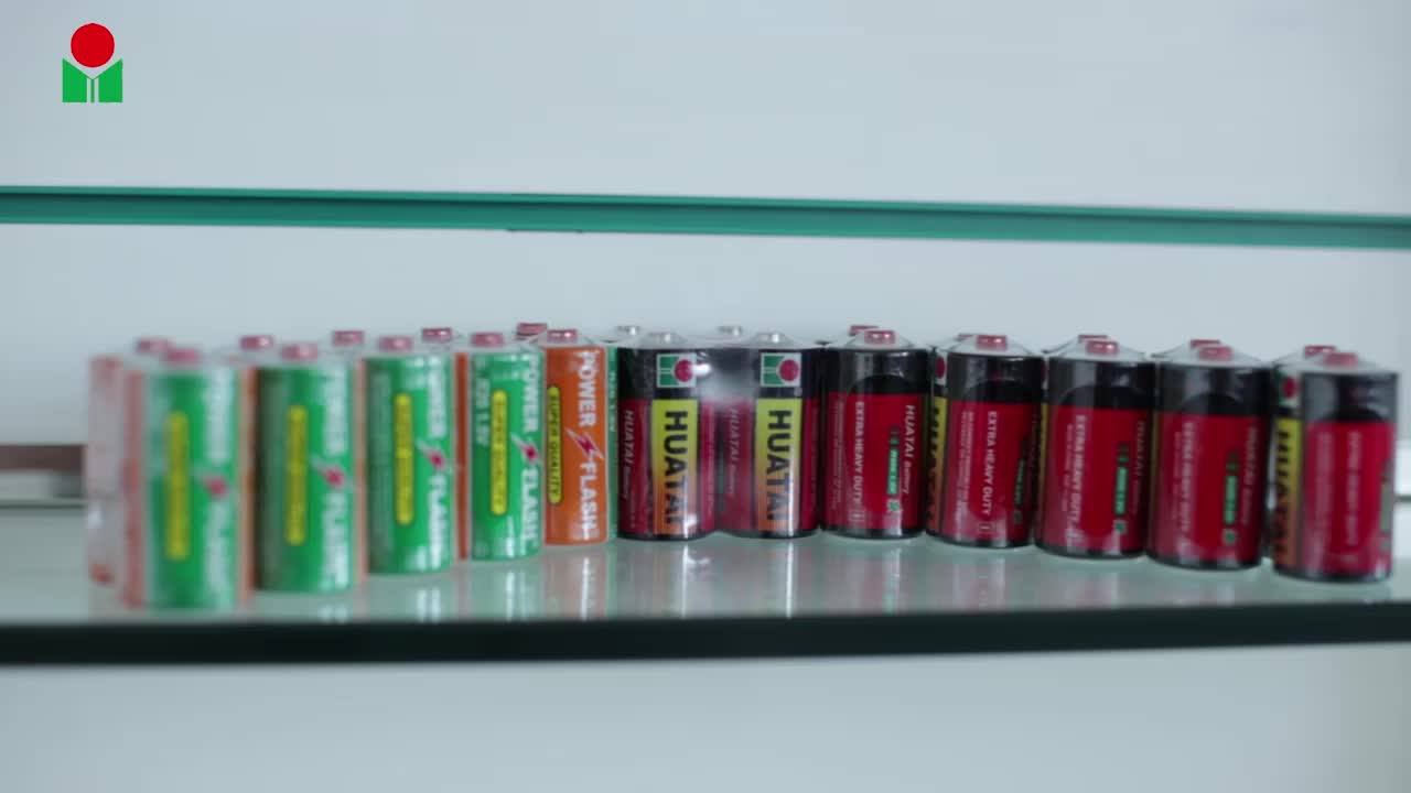 Power Flash Zinc Carbon R20p D Size Um-1 Sum1 Dry Cell Battery 1.5v ...