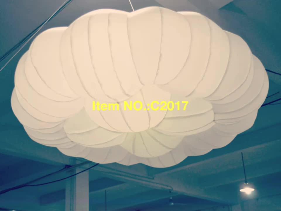 Inflatable Hanging Giant Cloud,Led Light Cloud Balloon For Decoration ...