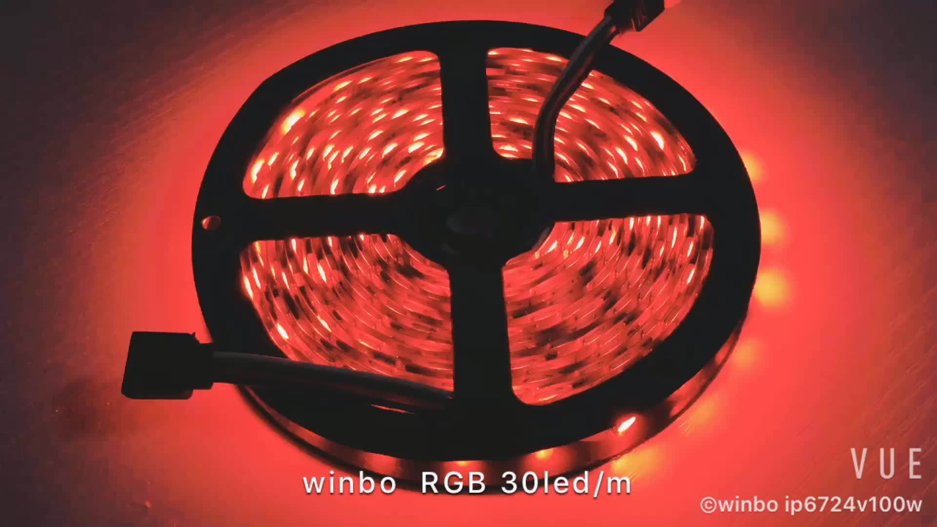 120leds SMD 5630 Cct warm white cool white Adjustable Led Strip Light