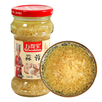 万得宝蒜蓉酱蒜泥烤生蚝烤茄子大