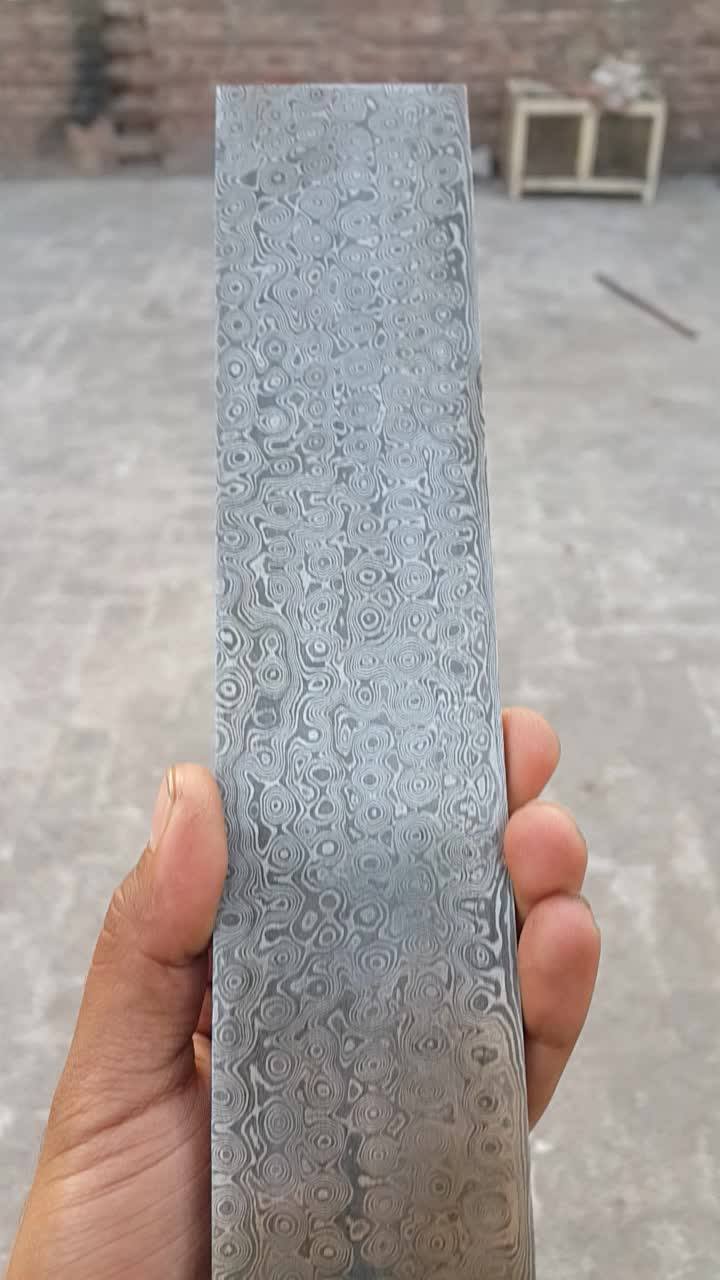 Damascus Steel Blank Bar Damascus Material,Damascus Billet Knife ...