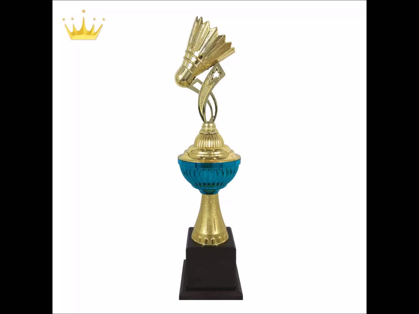 Plastic Badminton Assembly Trophy For Tournament - Buy Trophies For ...