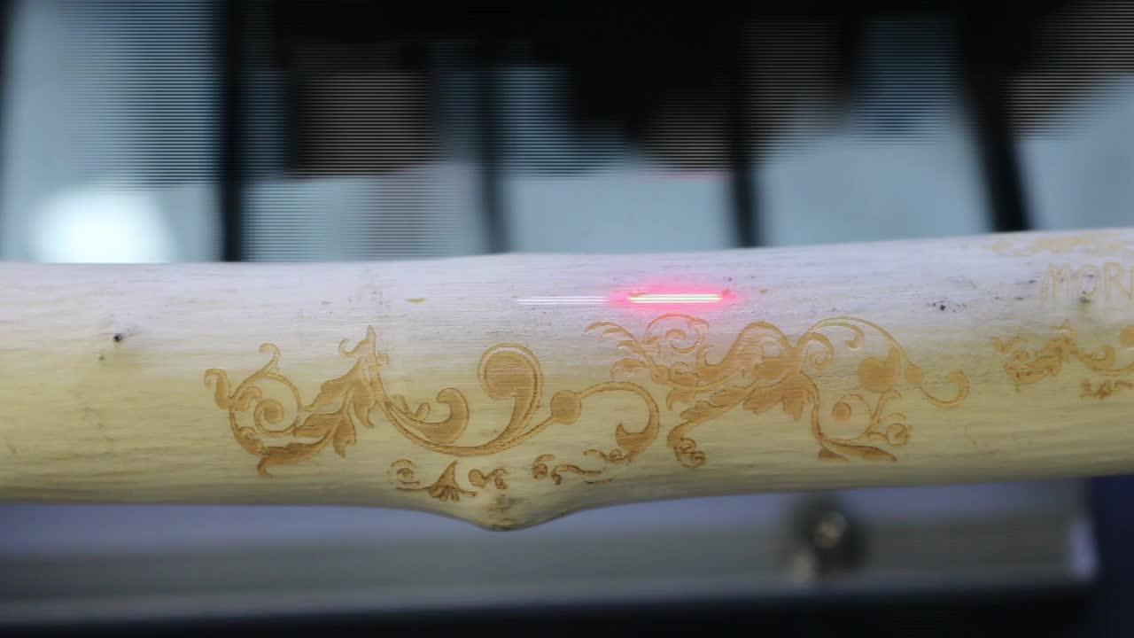 Wood Gun Stock Laser Engraving/ Butt-stock Laser Engraving Machine ...