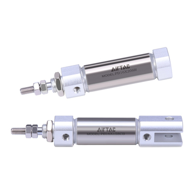 亚德客气缸迷你微型气缸PB12/16X5X10*15X20-25X30X35X40X45X50SU
