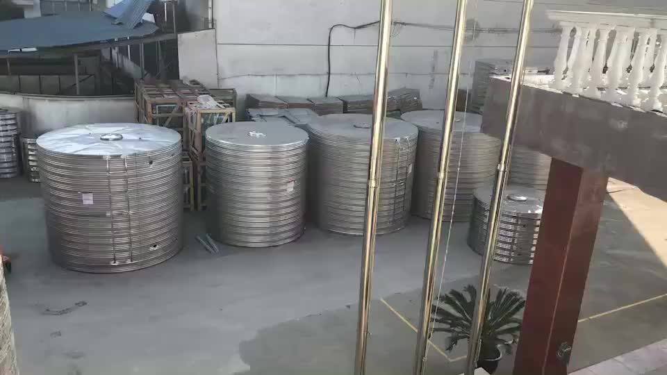 500 Cubic Meter Big Size Hot Dip Galvanized Steel Panel Split ...