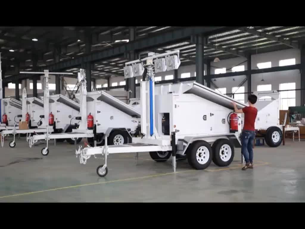 4-18m Hand Winch Telescopic Masts And Hydraulic Telescopic Mast - Buy ...