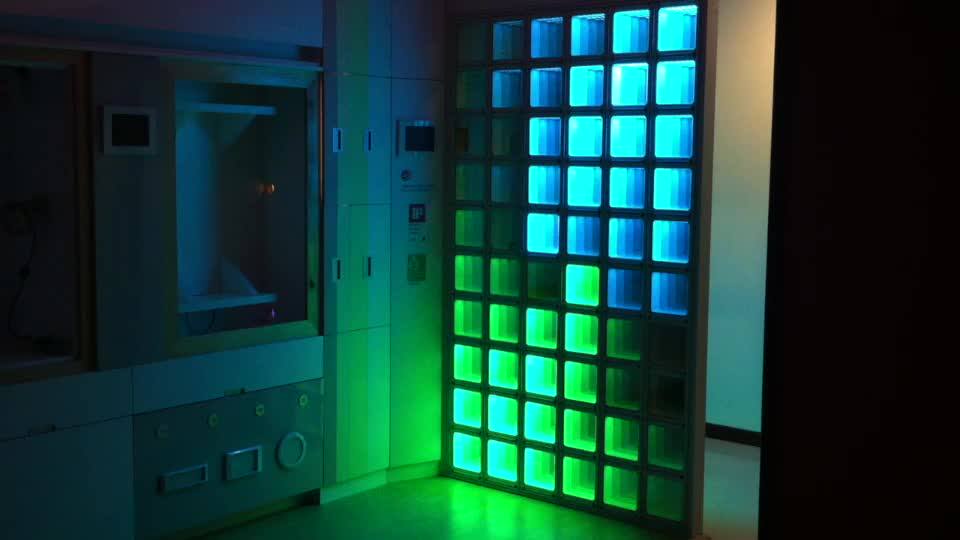 If Design Awards Dmx512 24v Ip65 Rgb Led Glass Block Brick Tile ...
