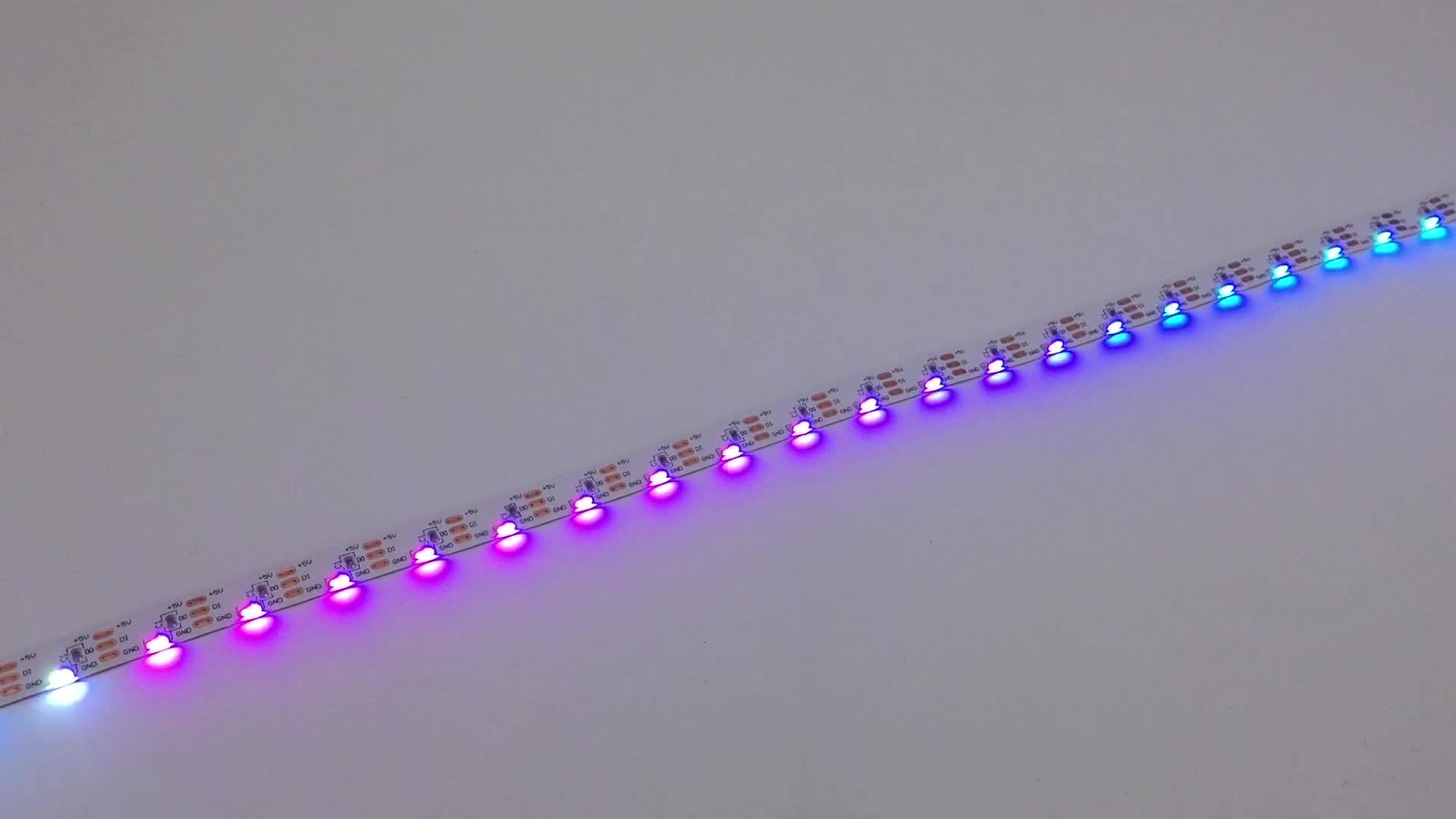 Adresli Dijital Yan 6812 Rgb Led 4mm Sk6812 Görünüm Şerit 4020 - Buy ...
