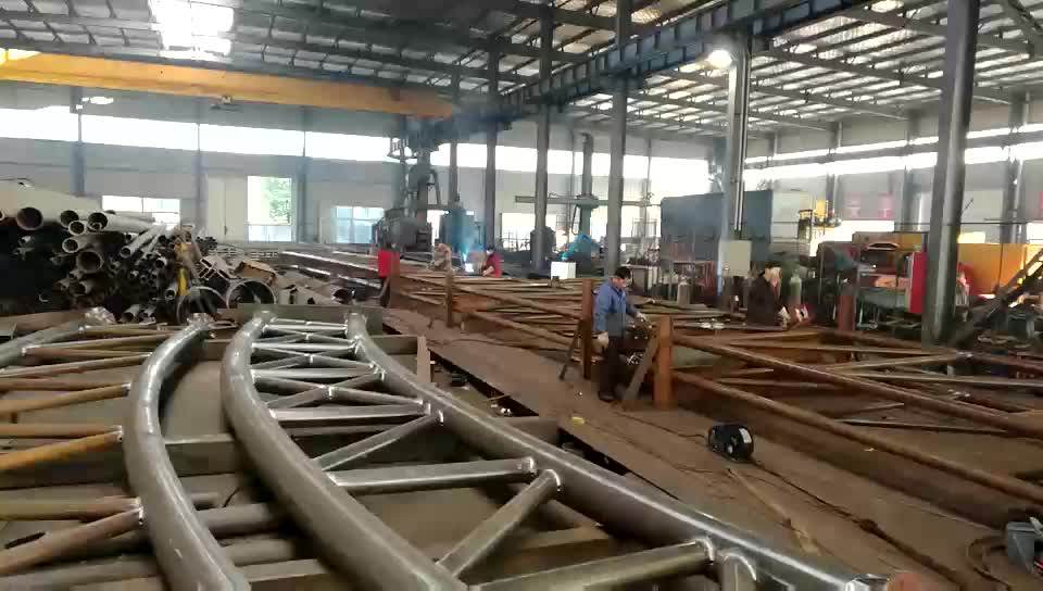 School Sport Hall Of Prefab Long Span Steel Truss Roof Steel Space ...