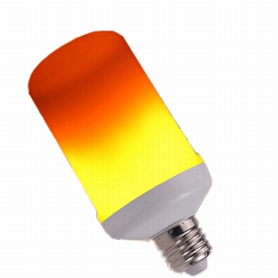 仿真黄色重力感应火焰灯