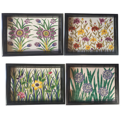 高两河厂纯手绘粉彩瓷器花卉系列