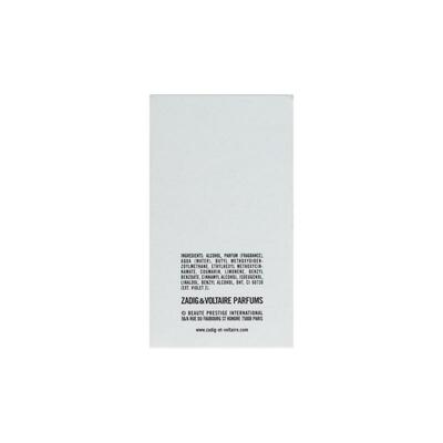 欧洲直邮zadig voltaire 萨迪格&伏尔泰就是她女香东方美食正品