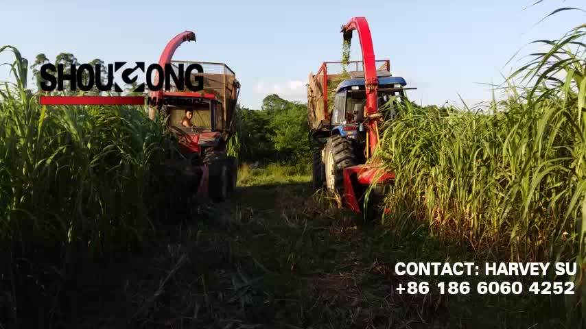 Self-propelled Napier Grass Cutter Corn Silage Forage Harvester - Buy ...
