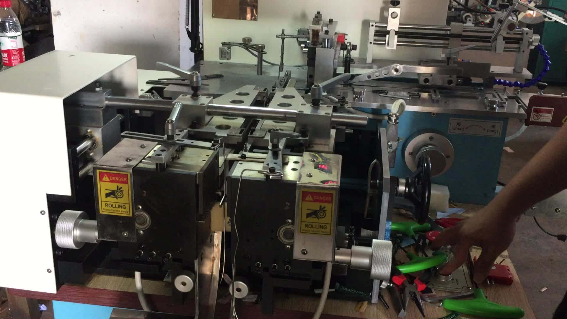 Garment Printed Label & Woven Label Cutting And Folding Machine Jz-2817 ...