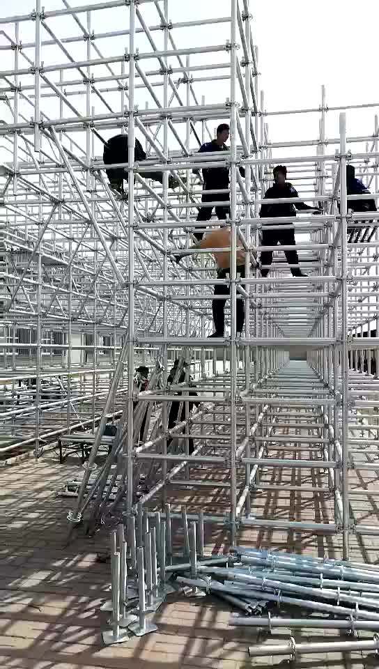 High Quality Customized Size Ringlock Scaffolding - Buy Construction ...