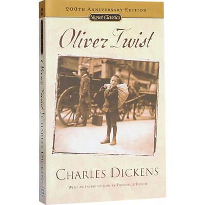 预售 【中商原版】雾都孤儿 英文原版小说 经典名著Oliver Twist Signet Classics 英文原版书 经典名家名作英文版