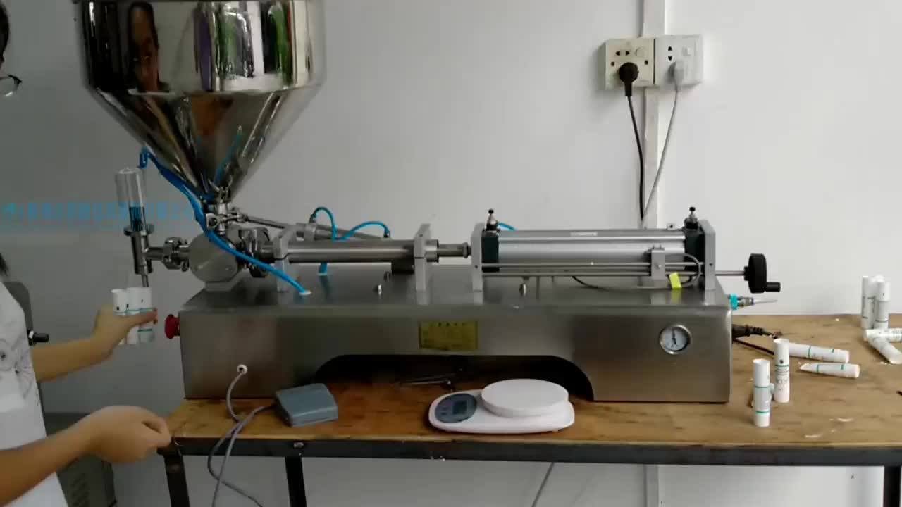 Cosmetic Liquid And Paste Packaging Tube Filling Machine - Buy Manual ...