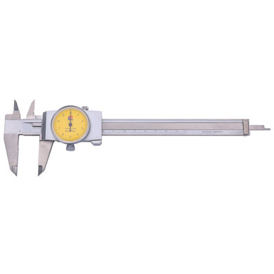 广陆卡尺高精度工业级代表带表卡尺不锈钢0-150-300-500-1000mm