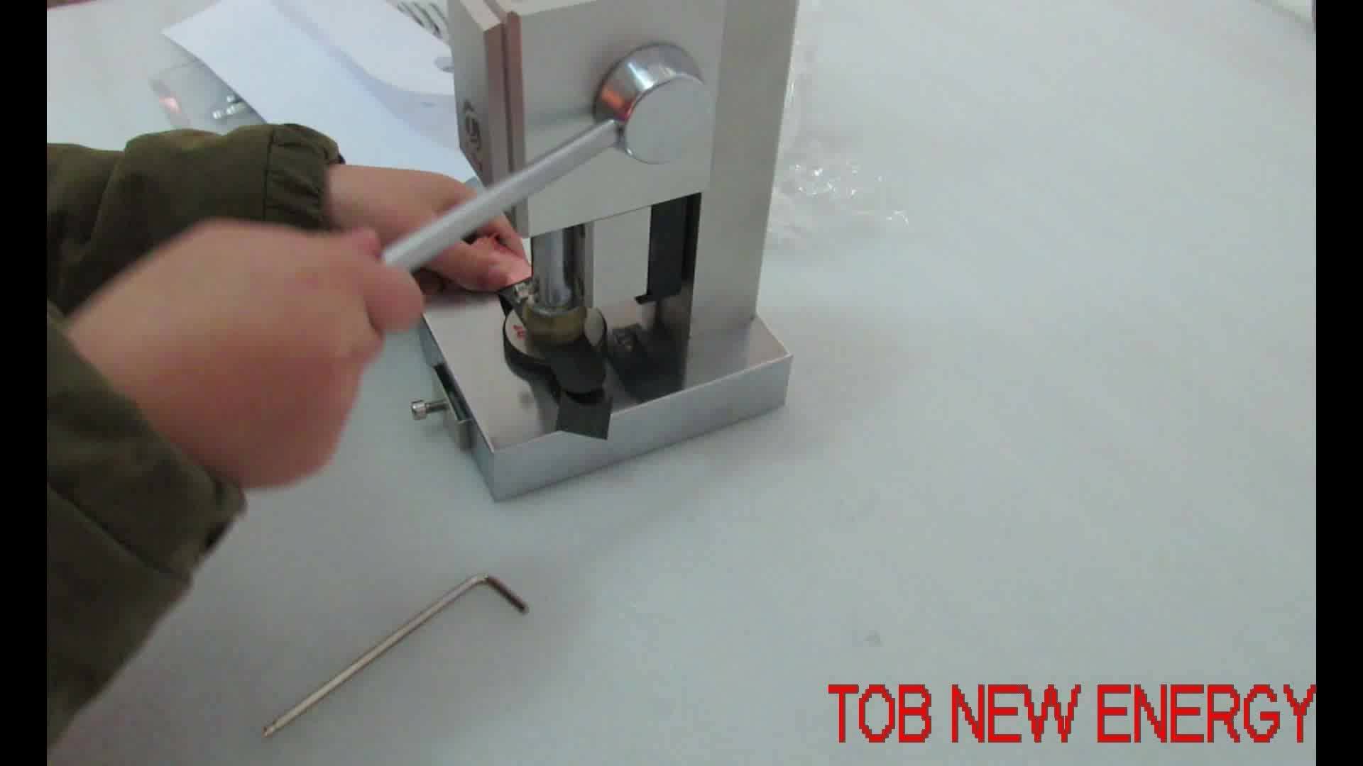 Tob-cp60 Disc Cutter For Coin Cell Eectrode Punch - Buy Disc Cutter ...