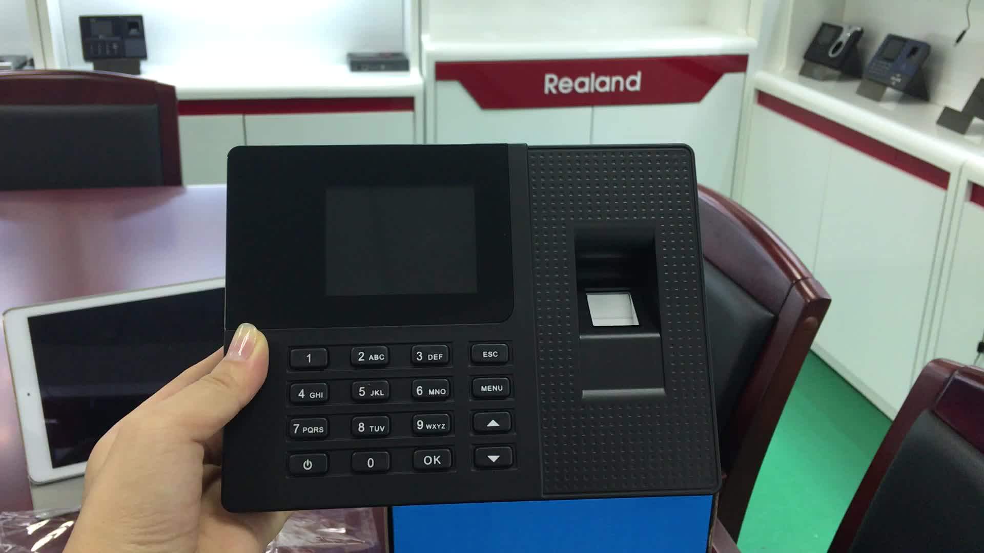 Realand A-f011 High-quality Fingerprint Time Attendance System Terminal ...